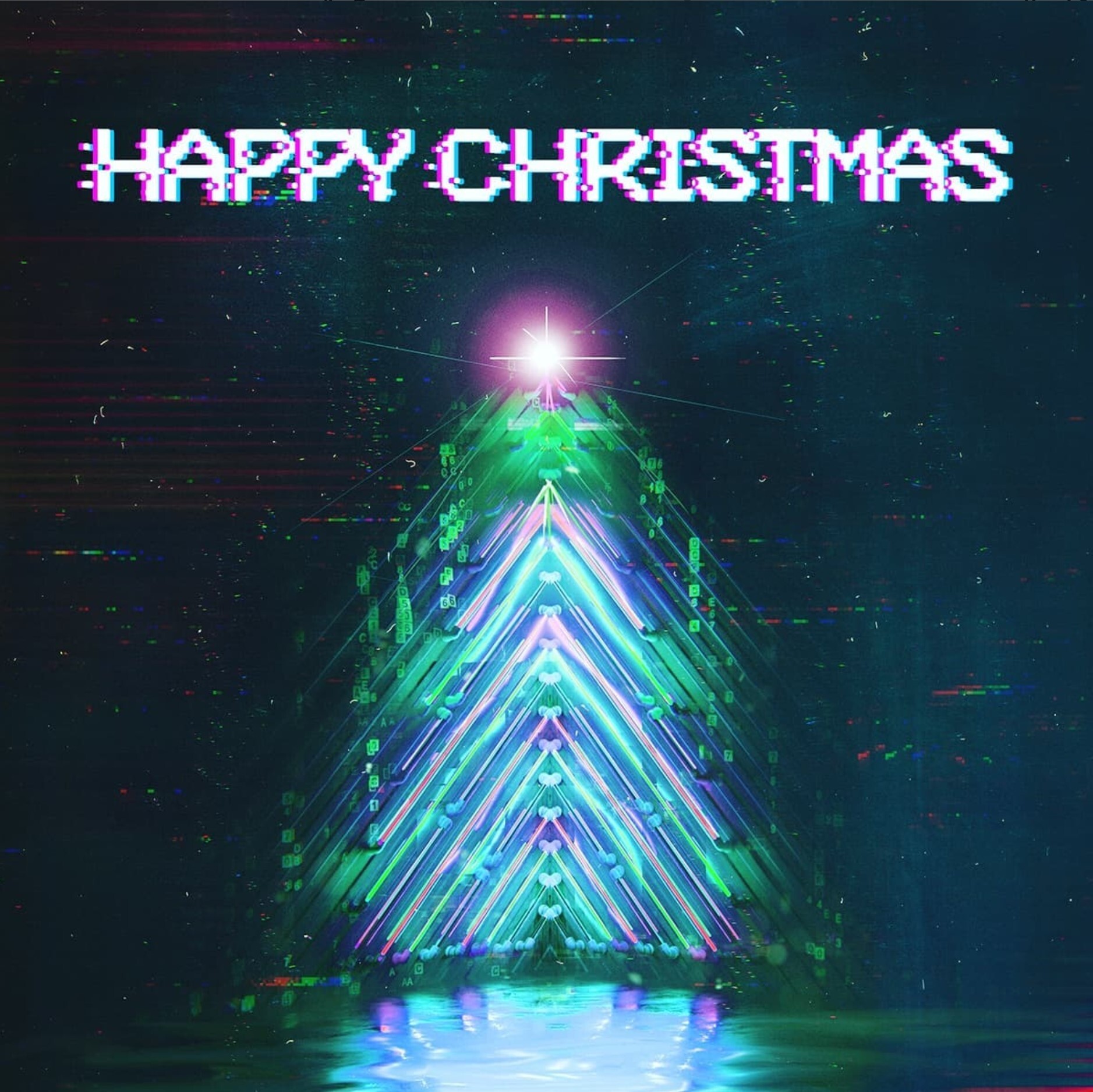 ArtStation - Christmas Neon