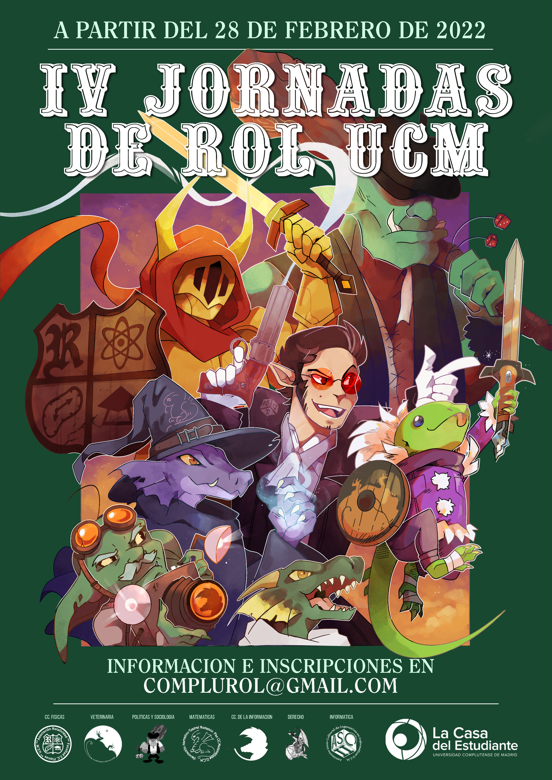 Eduardo Peña - IV UCM Role Play Days Poster