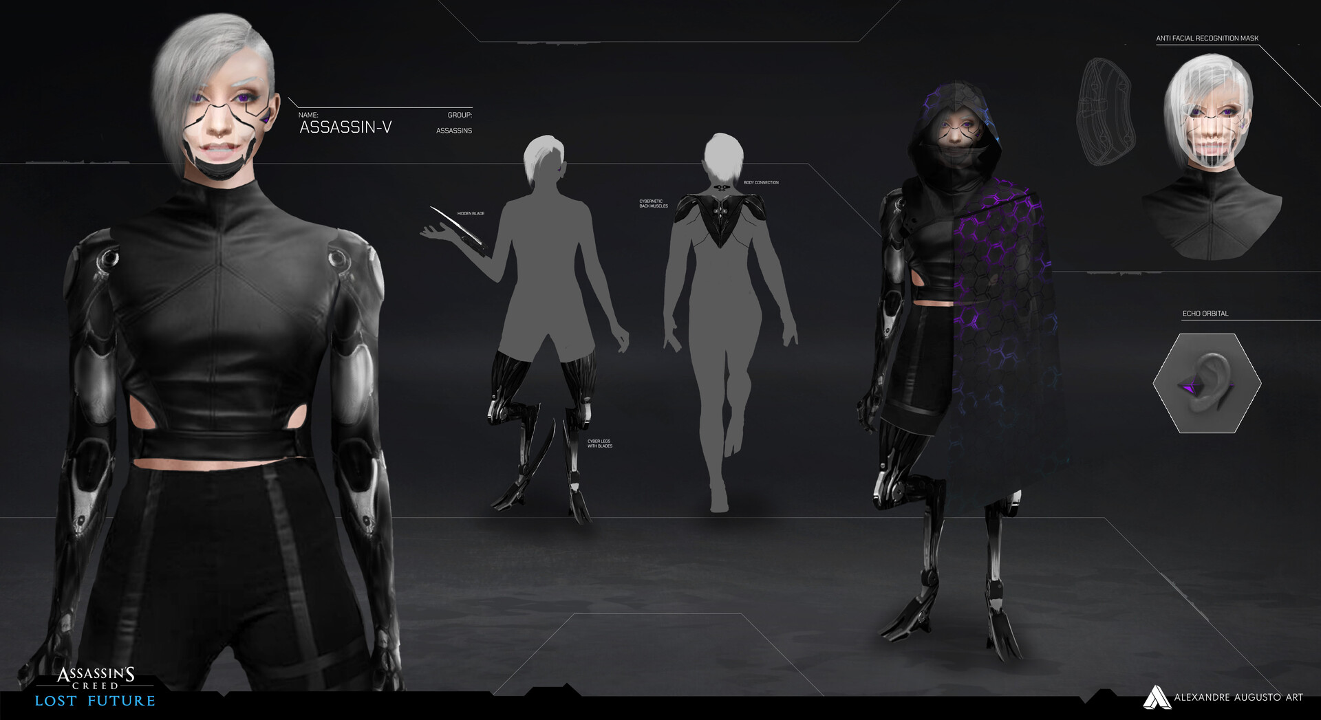 Alexandre Augusto - Assassin's Creed: Lost Future / V Concept Art