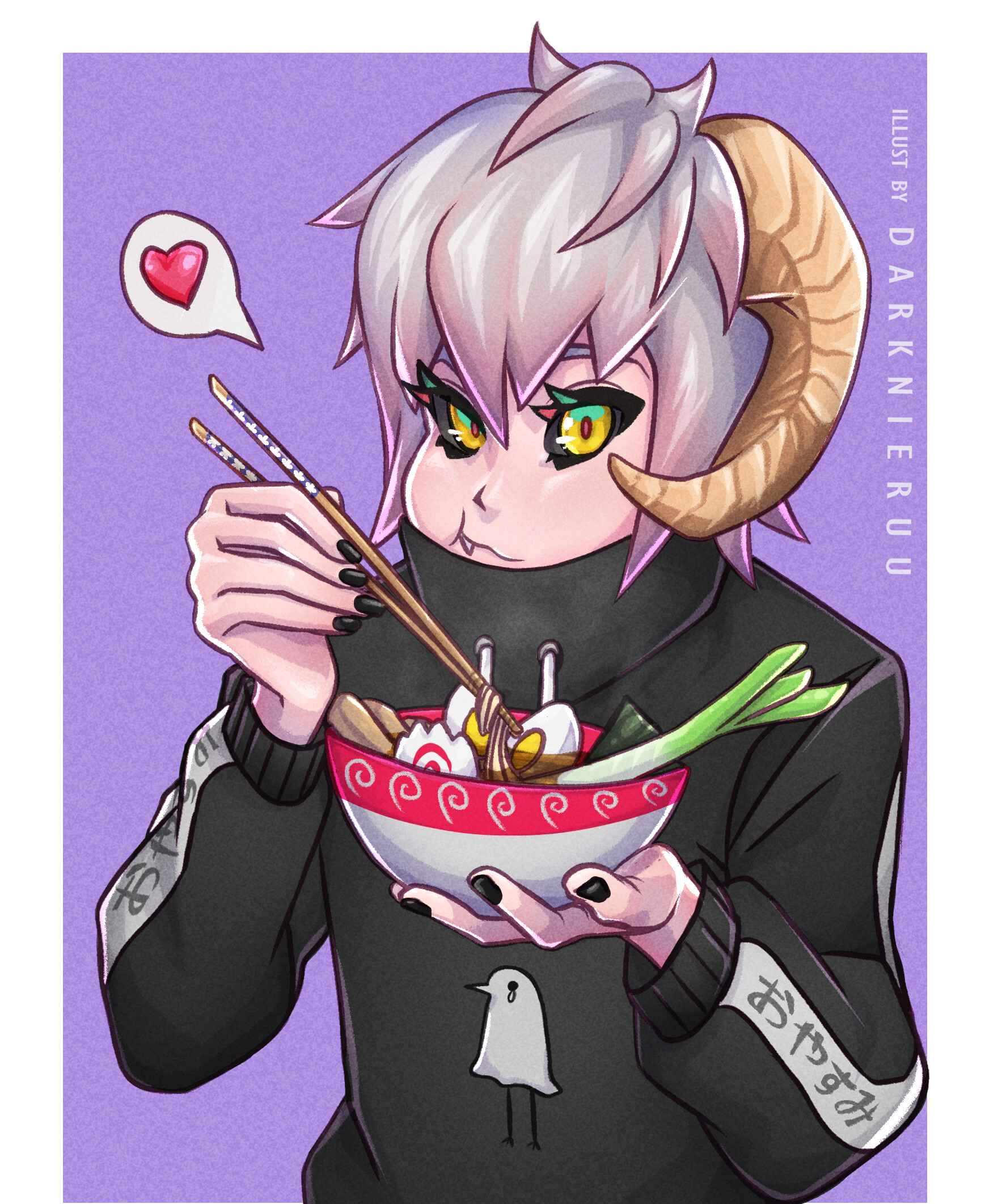 ArtStation - Ramen boy ~ Capricorn / Izza Oc Artwork