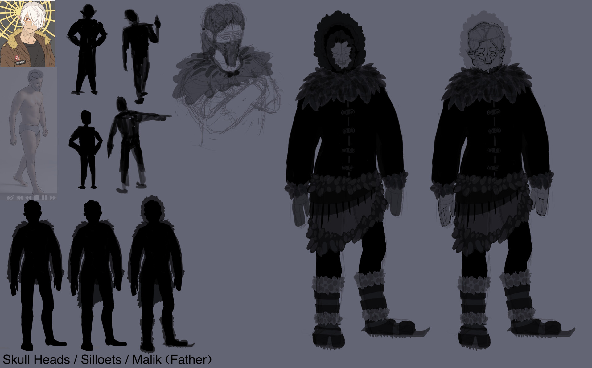 ArtStation - Character Silhouette / Main Family