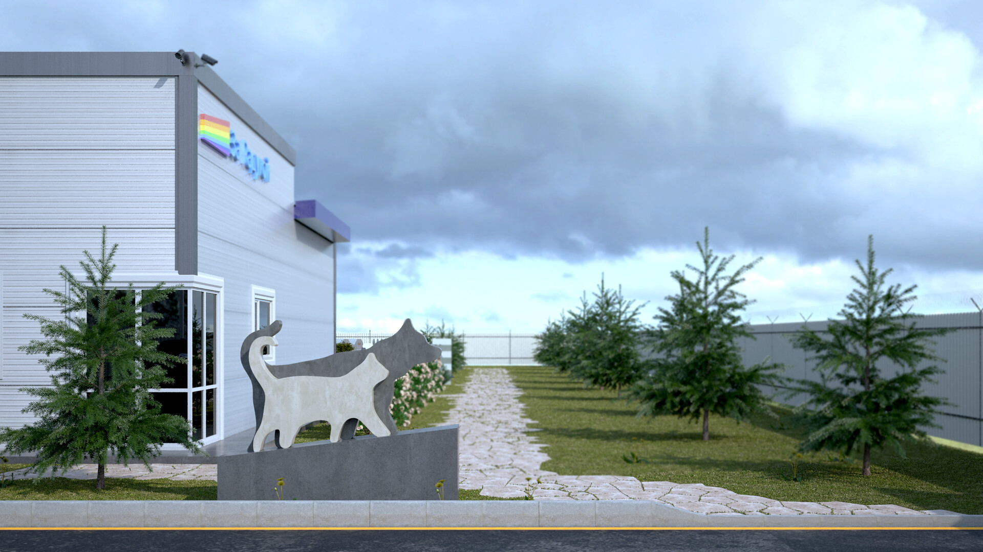 ArtStation - Zoo crematorium