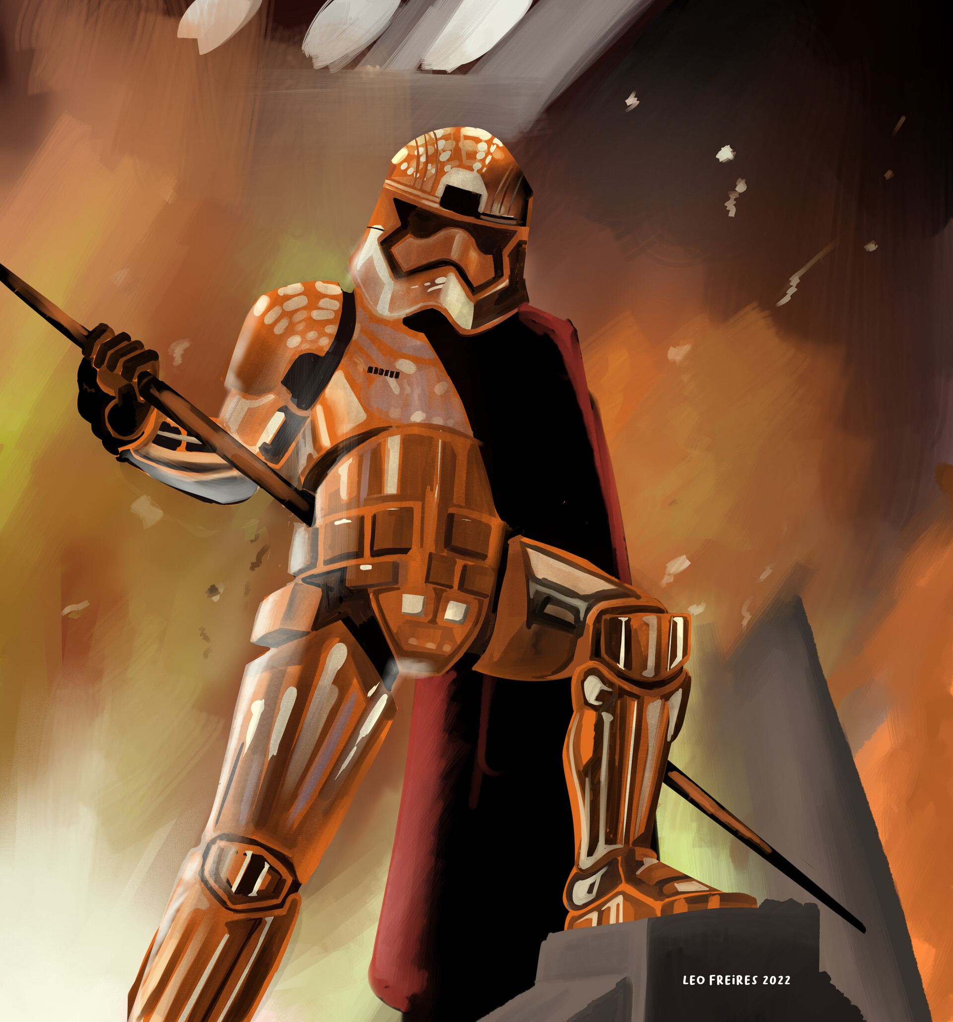 ArtStation - Captain Phasma