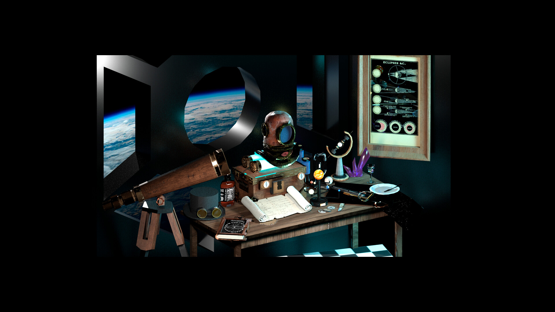 ArtStation - Steampunk Observatory