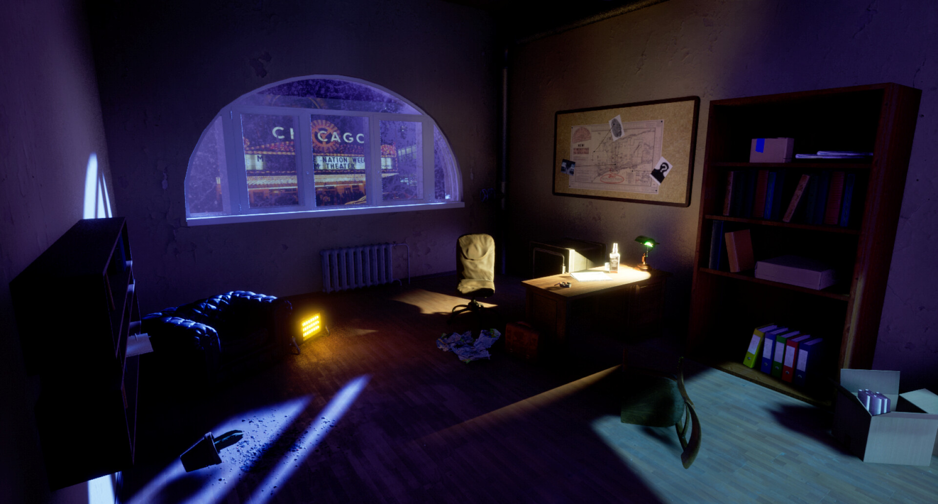 ArtStation - Detective Office