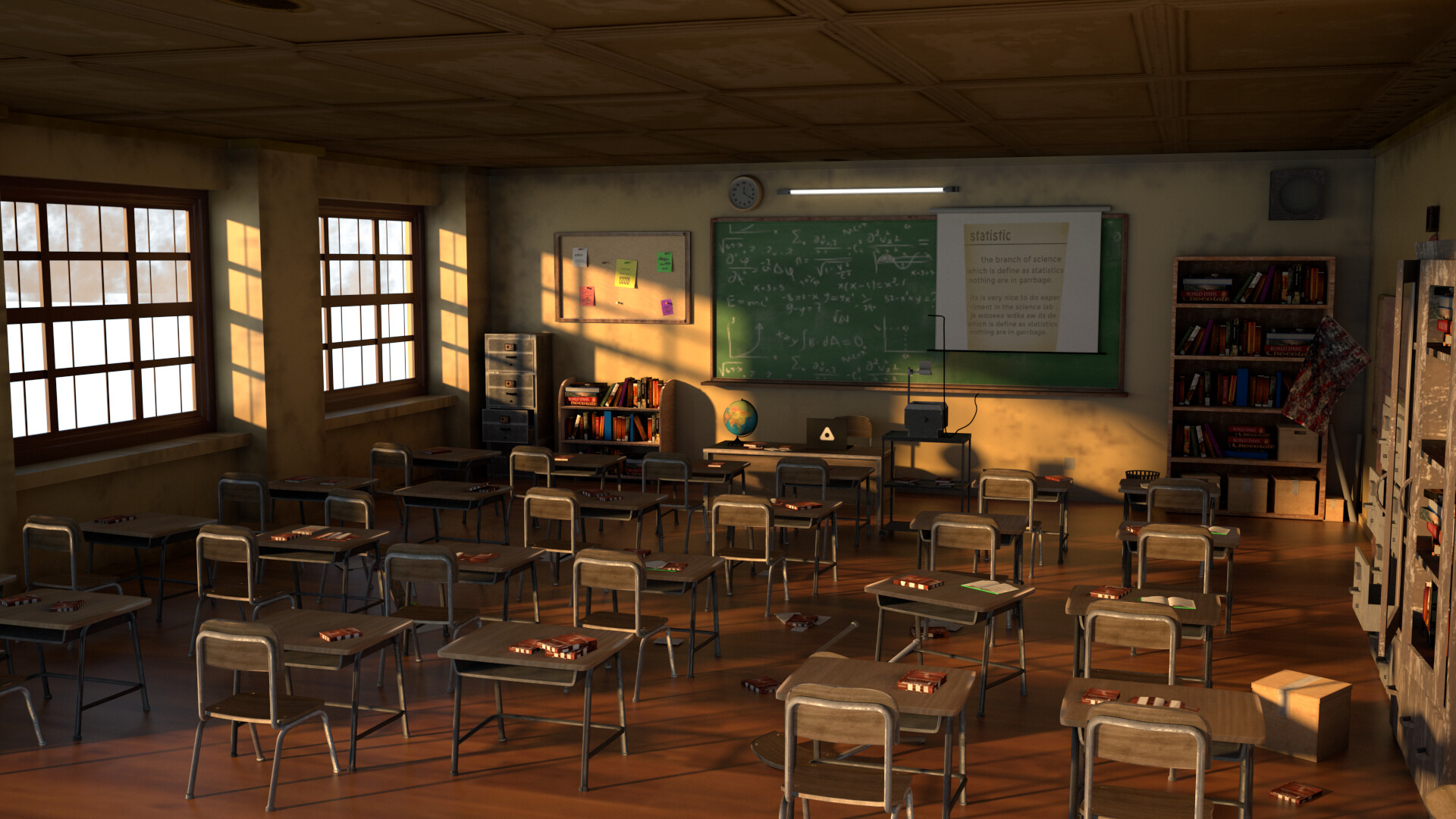 ArtStation - Interior Day lighting
