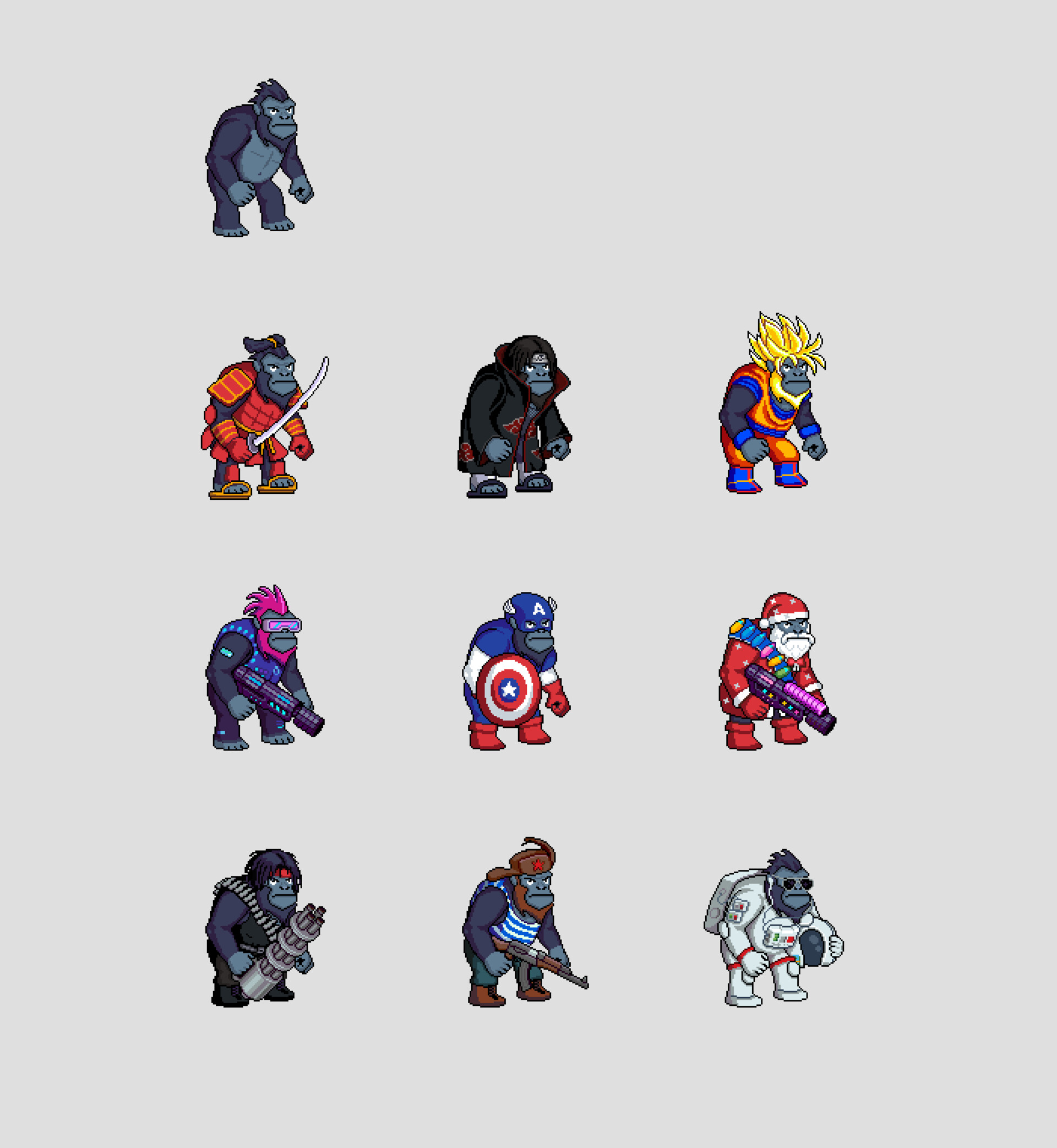 ArtStation - Apes + monkeys