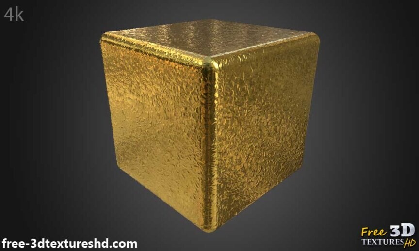 PBR Textures Free Download - Gold Paper Foil 3d Texture PBR Material ...