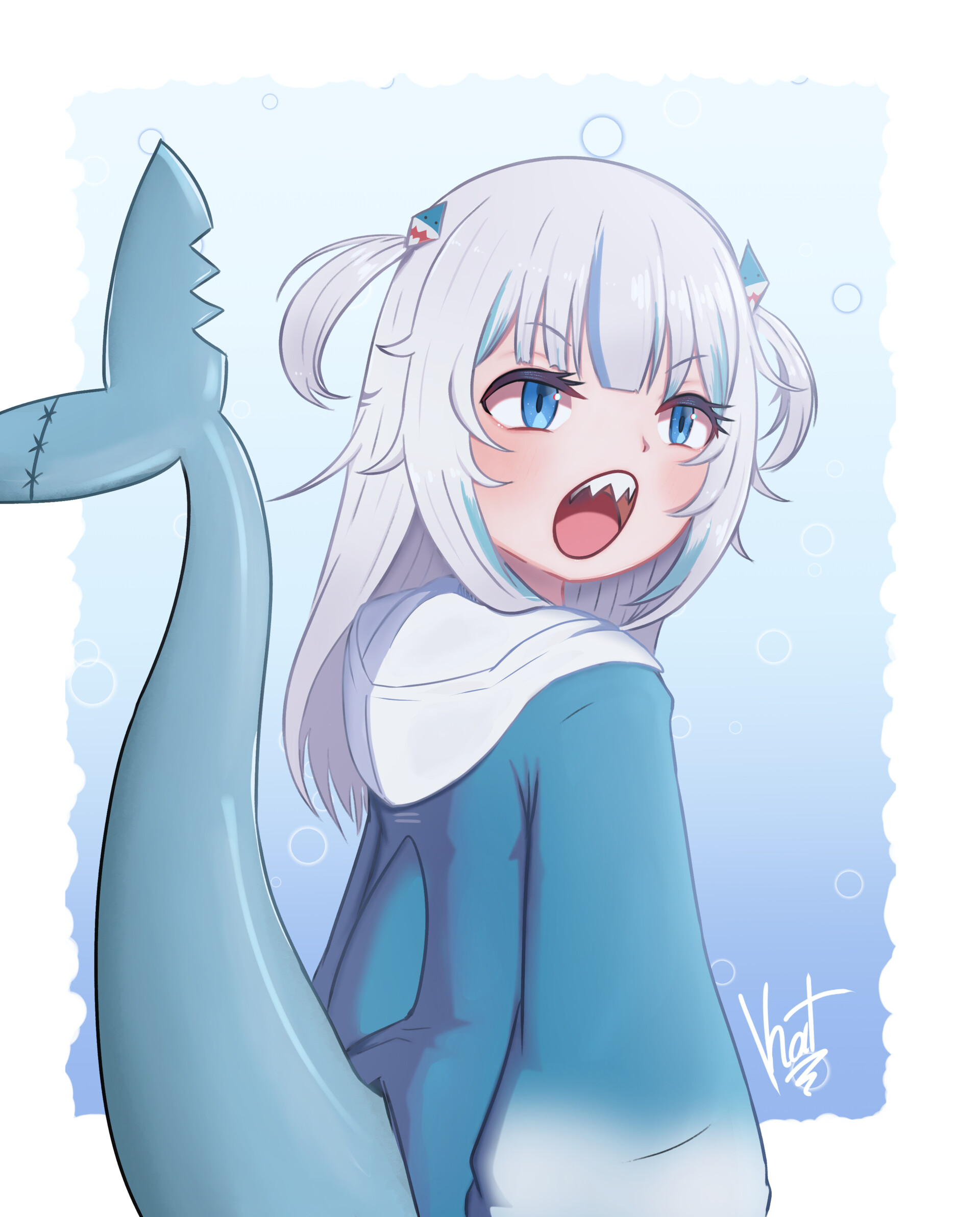 ArtStation - Gawr Gura Fan Art