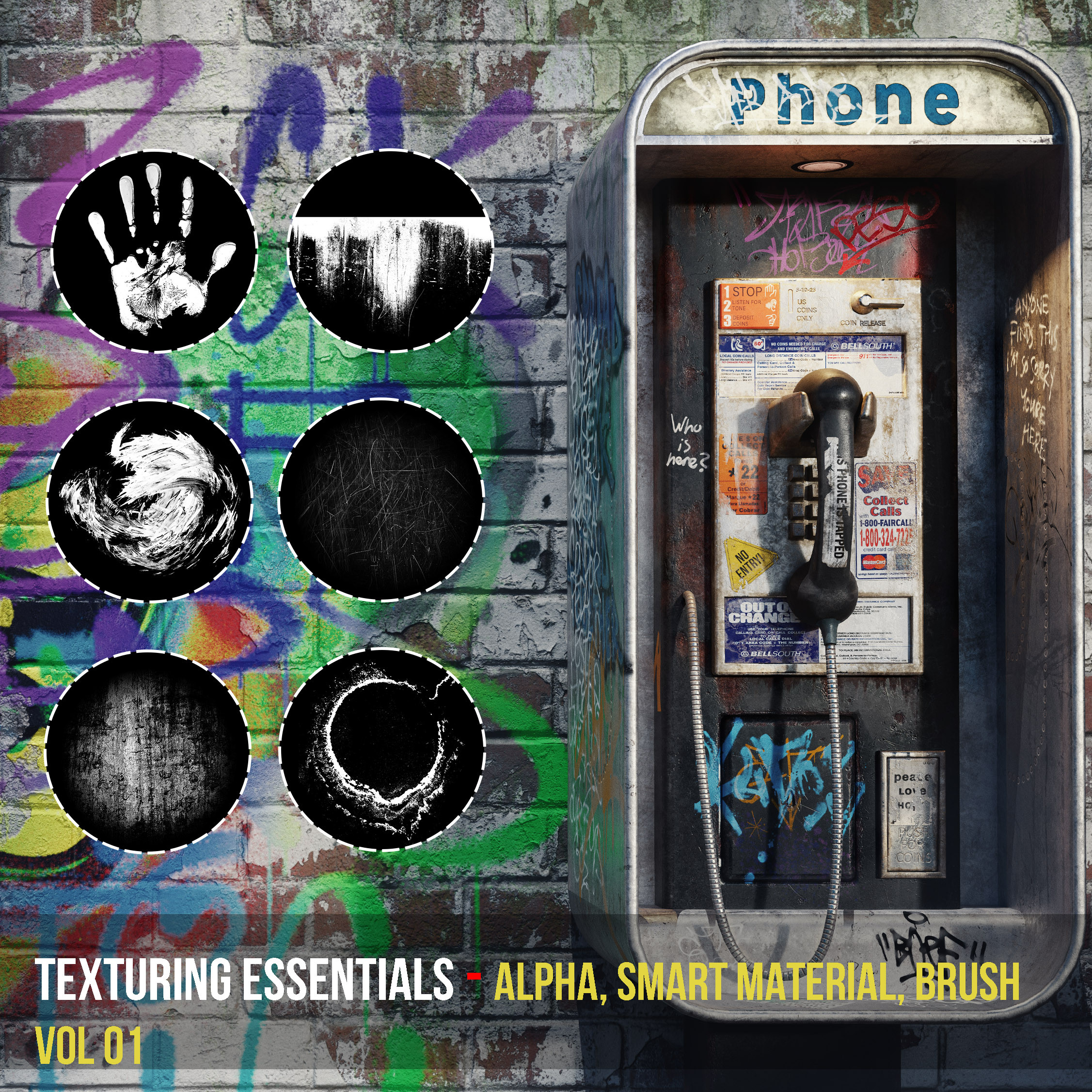 Javad Rajabzade - Texturing Essentials - Alpha, Smart Material, Brush ...