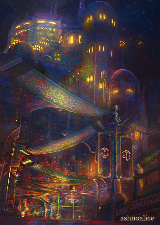 ArtStation - Ul'dah Steps of Nald