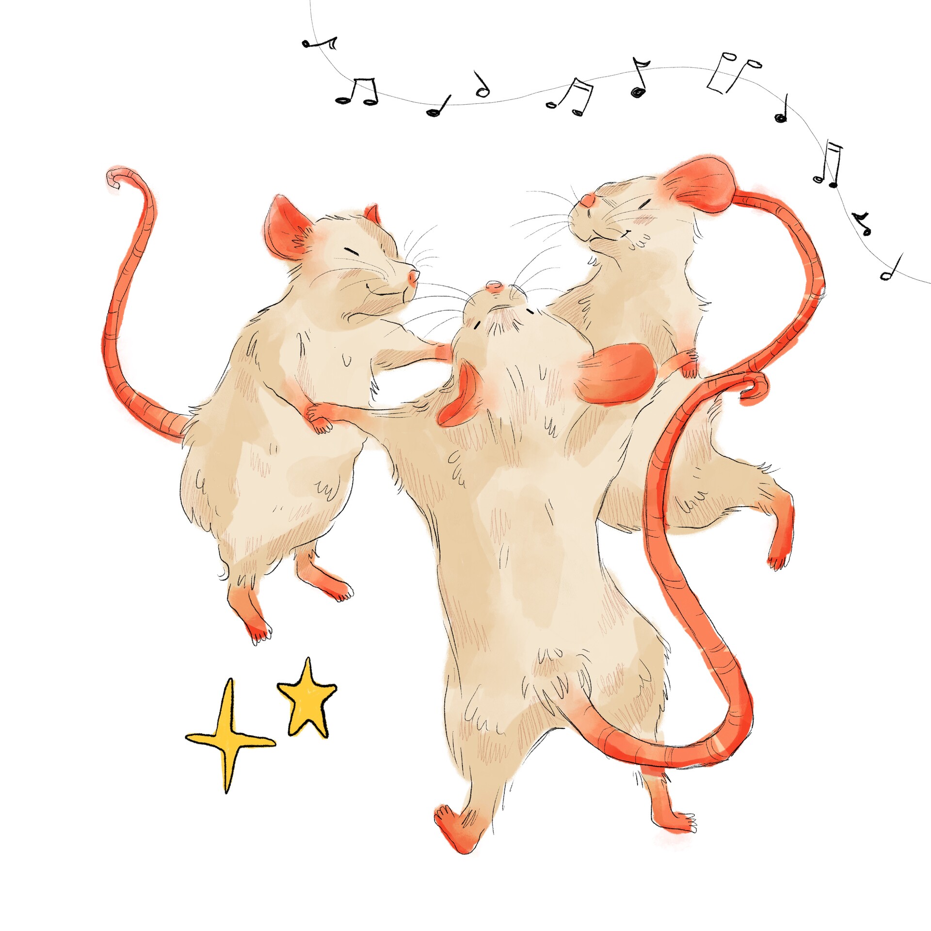 ArtStation - The dance of the rats