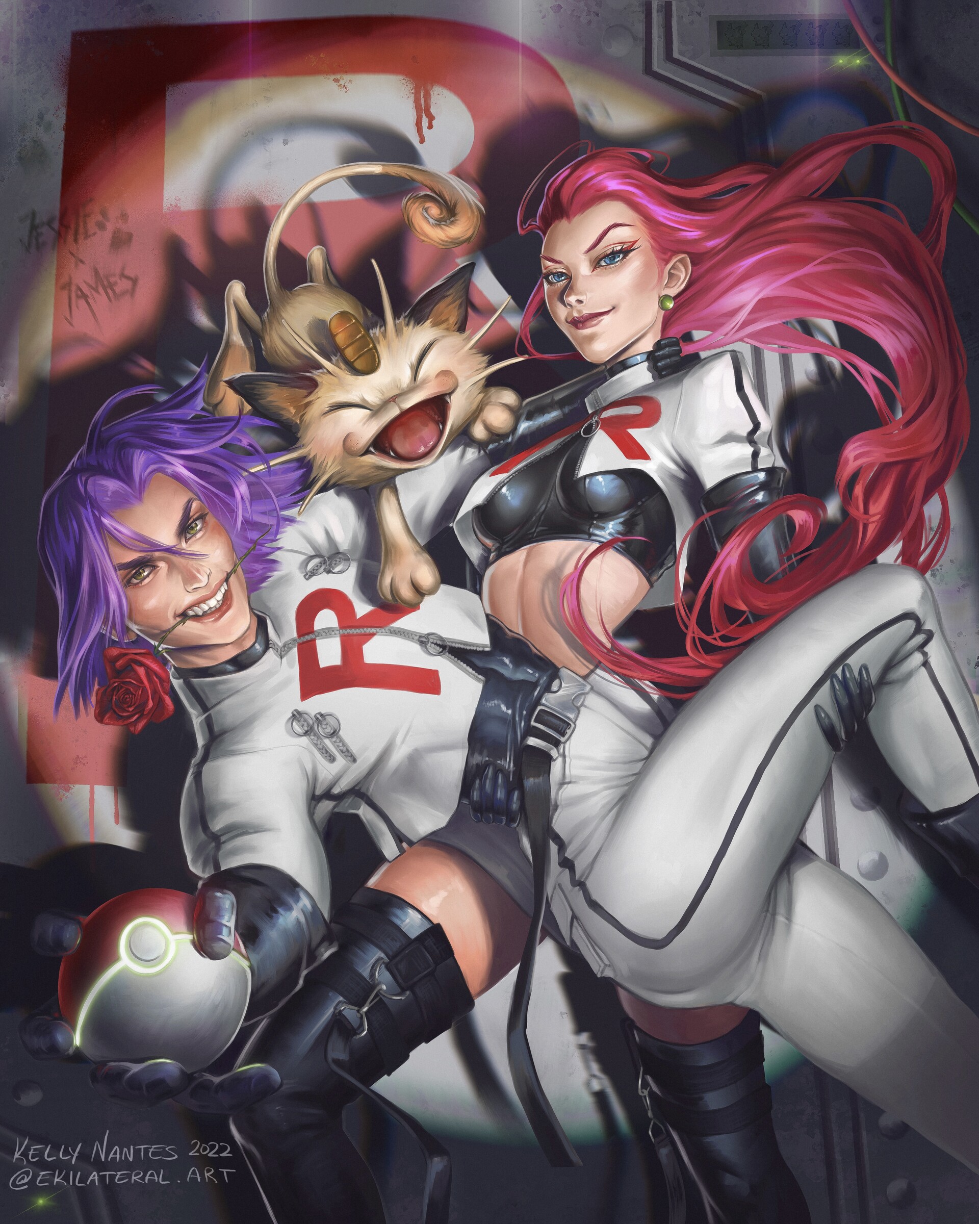 ArtStation - Team Rocket