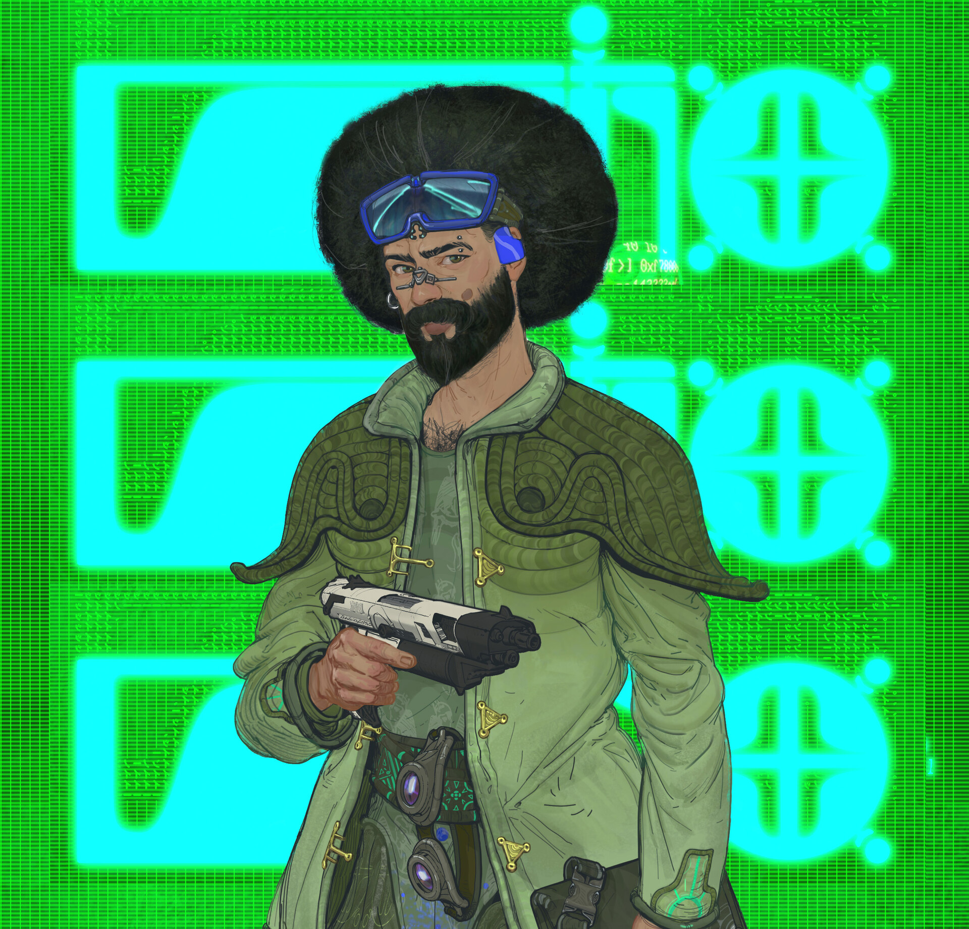 Abdelhamid Chafai - GIRO'S HANDGUN REDESIGN