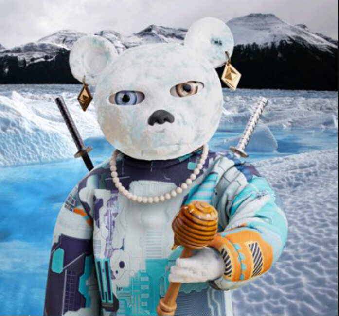 ArtStation - 3d nft art, 3d animal art, 3d nft bear, nft collection