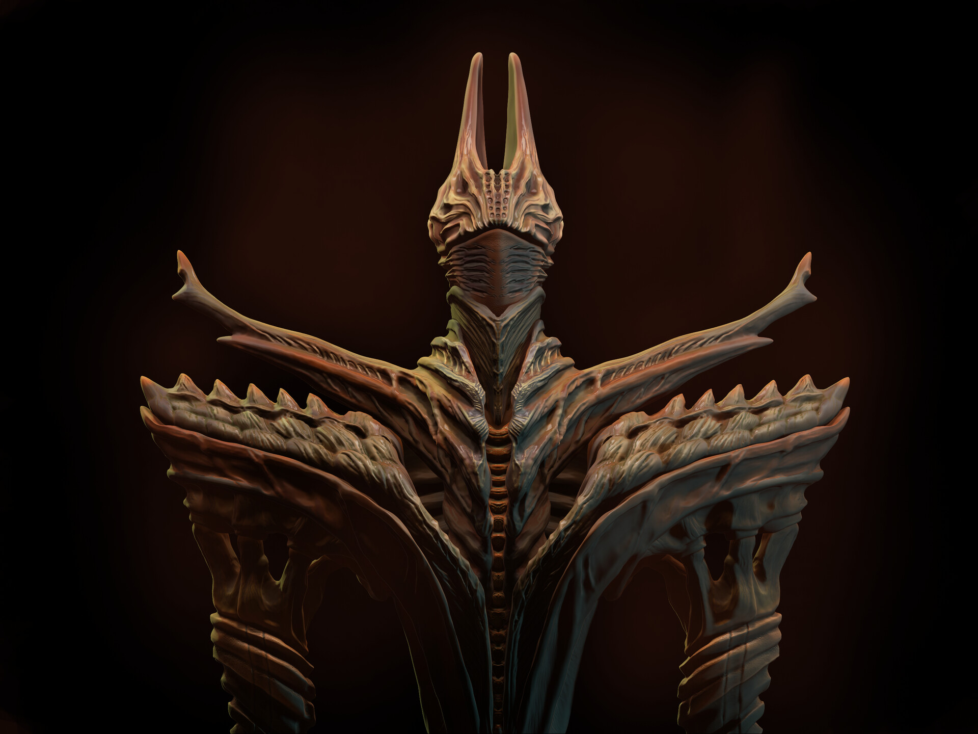 ArtStation - Creature Illustration - Pointy Thing