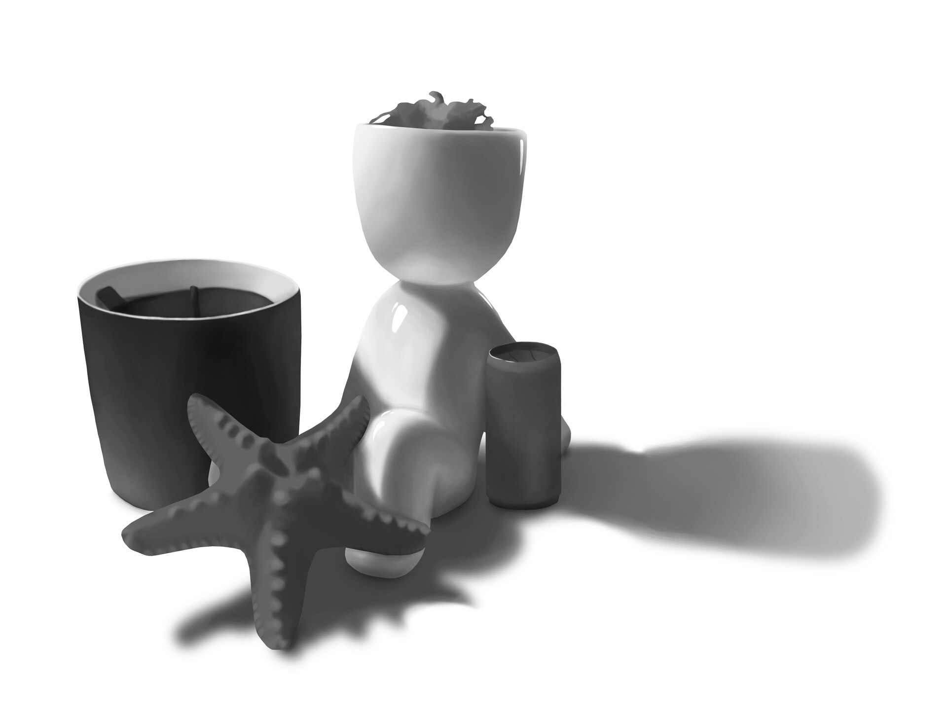 ArtStation - Tonal studying