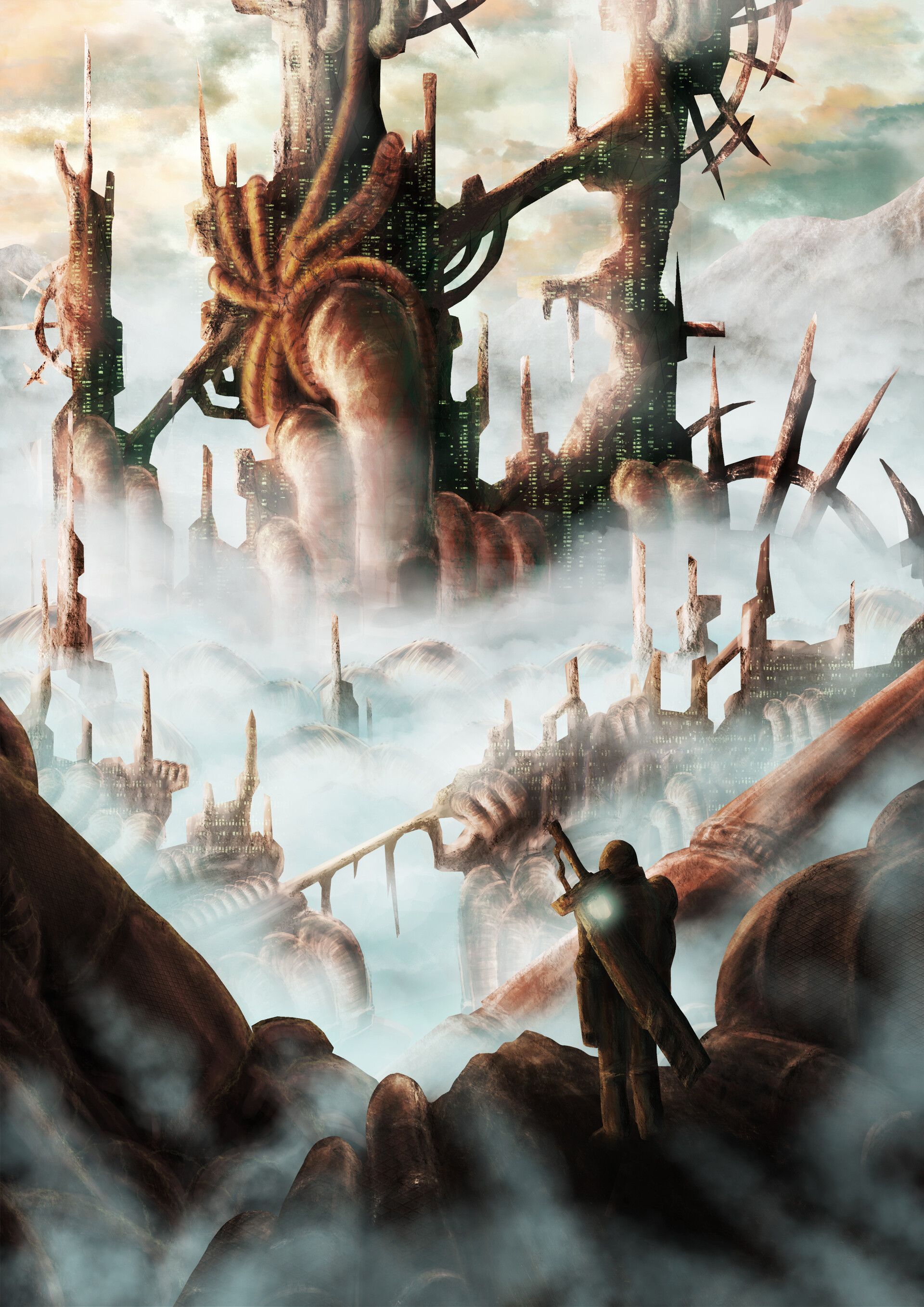 ArtStation - Tower of Rust (2020)