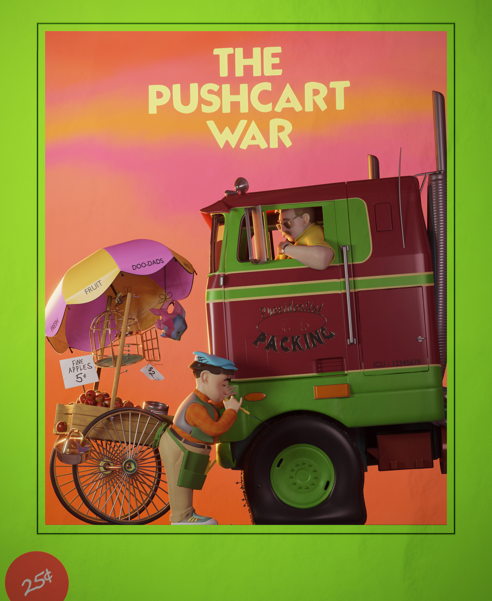 ArtStation - The Pushcart War