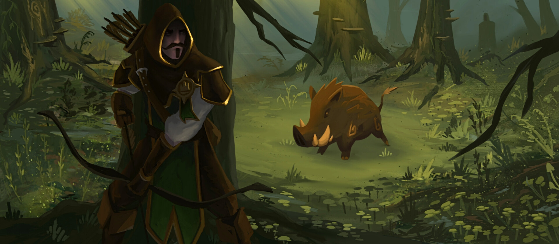 ArtStation - Flynn Swift captain of Lymhurst