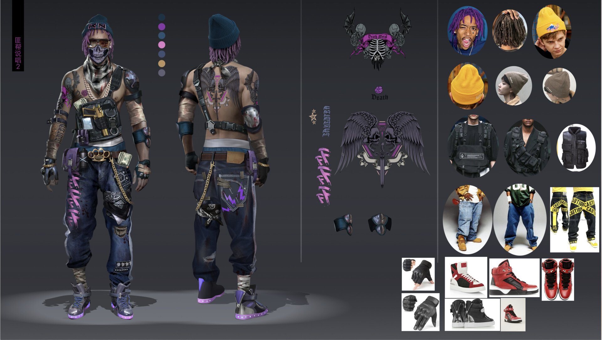 ArtStation - character design_3 for FREEFIRE