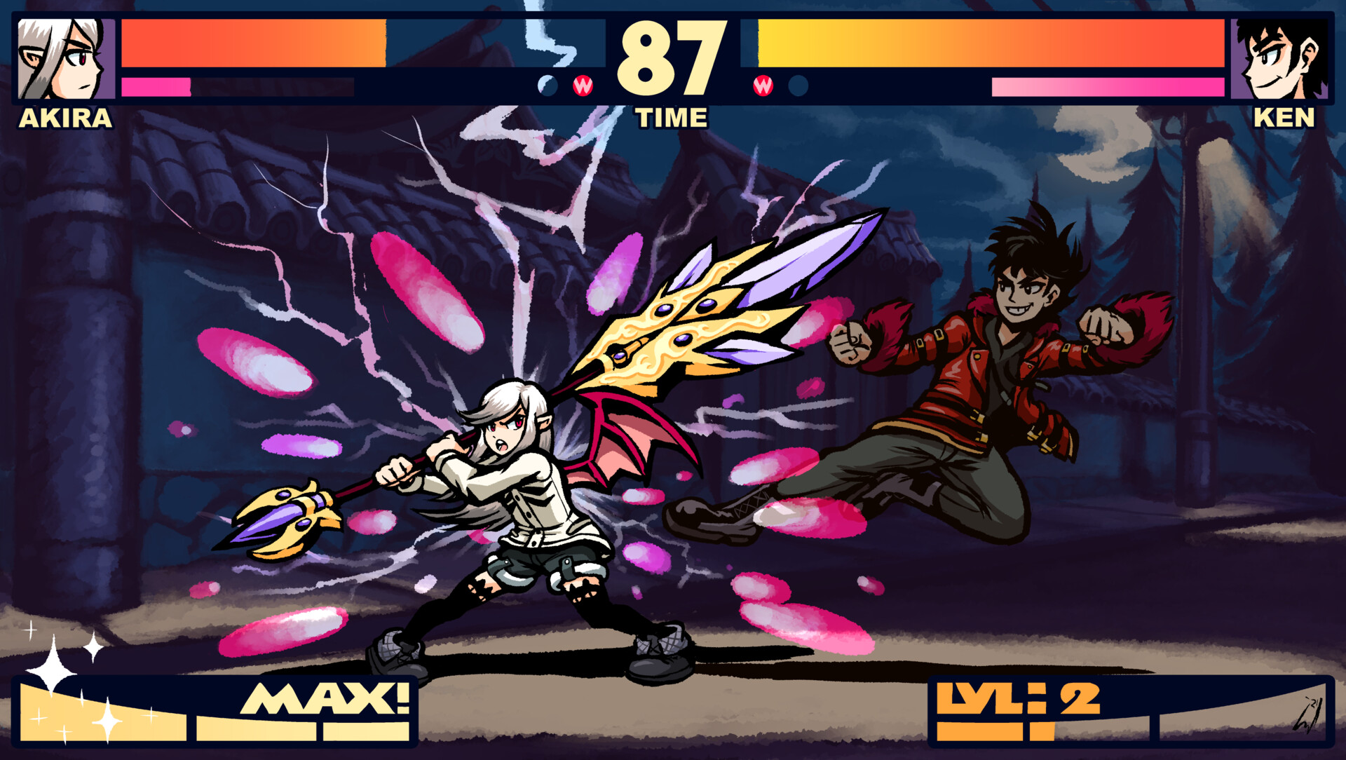 ArtStation - Akira VS. Ken (2021)