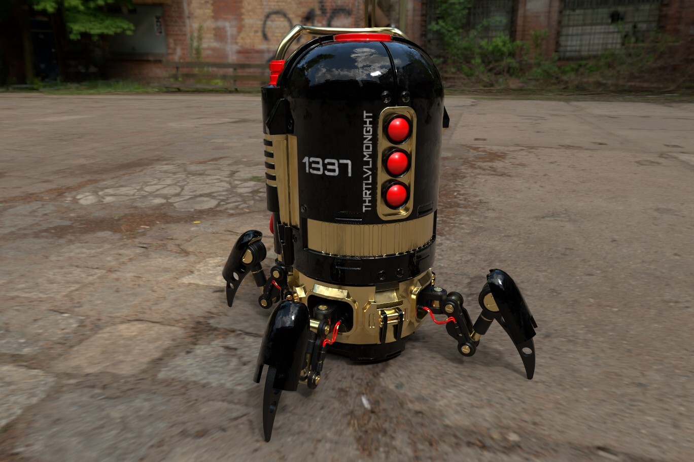 ArtStation - SpiderBot