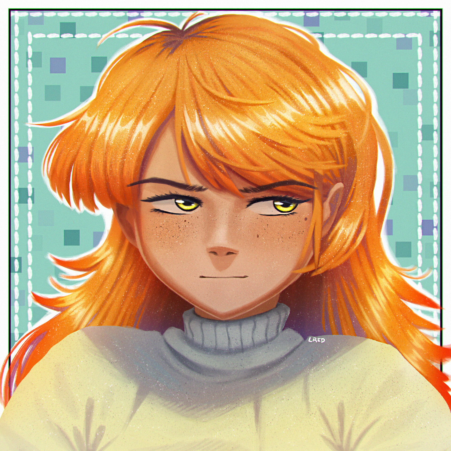 ArtStation - OC Orange (Portrait Ver.)