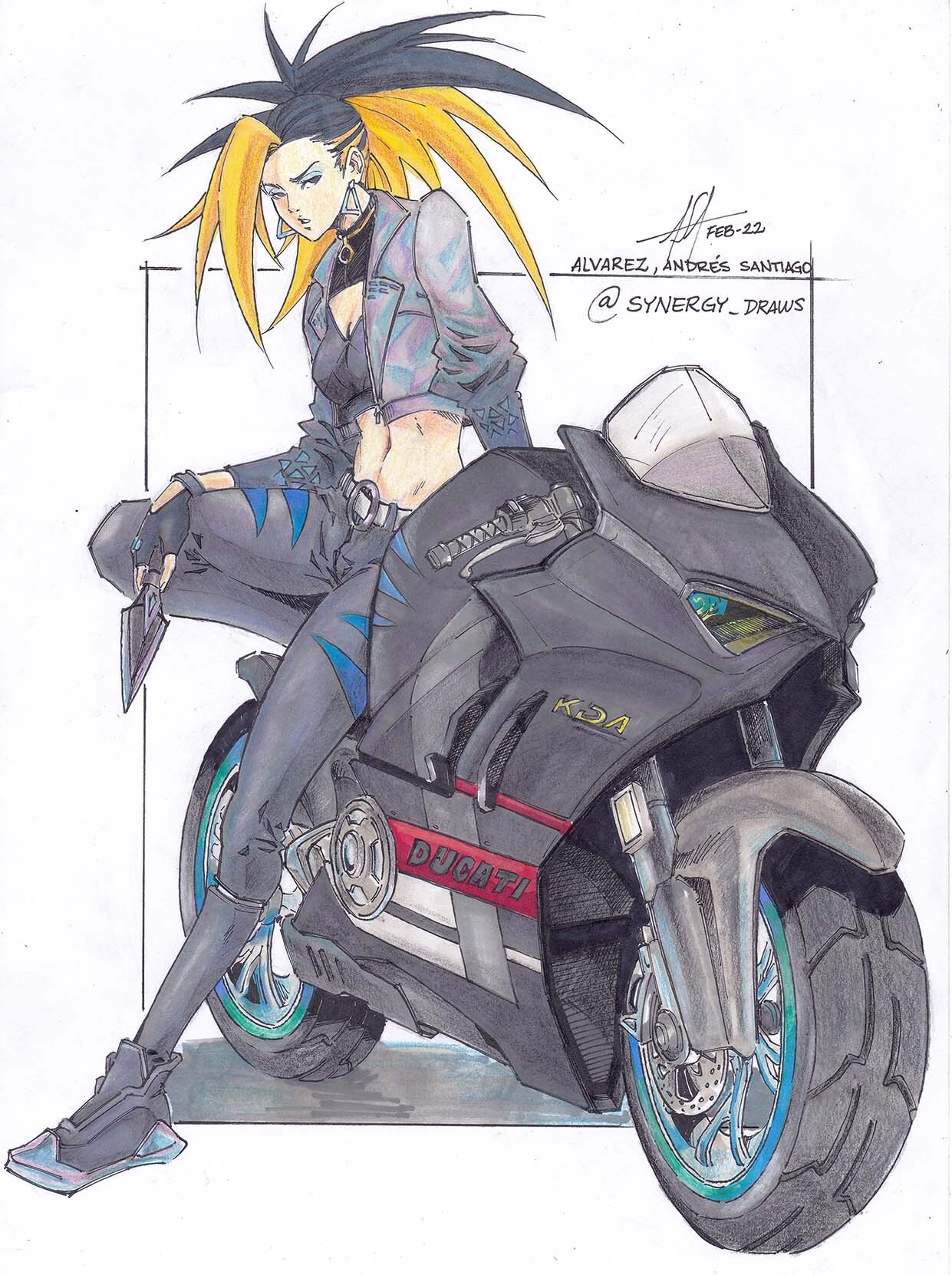 ArtStation - AKALI KDA ver. ALL OUT