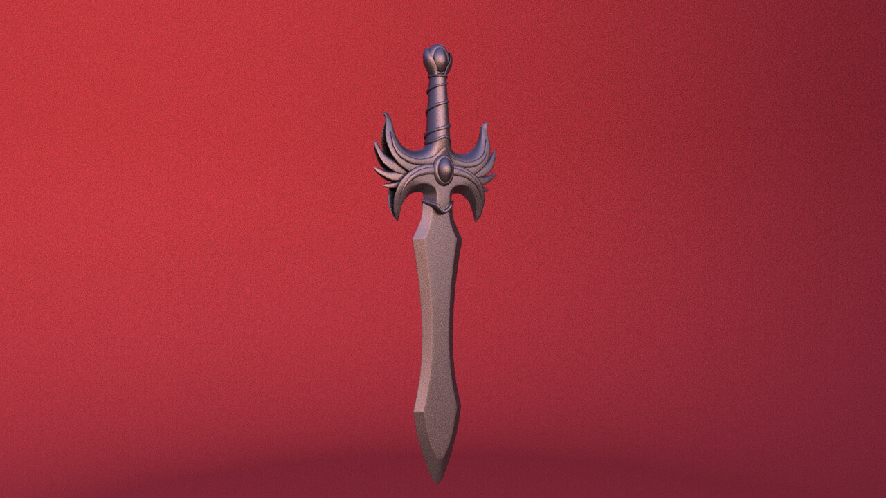 ArtStation - Sword (Orychtal by Pretzl)