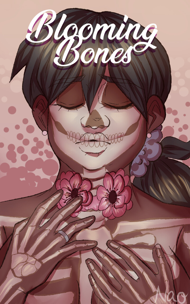 ArtStation - Blooming Bones Comic Cover
