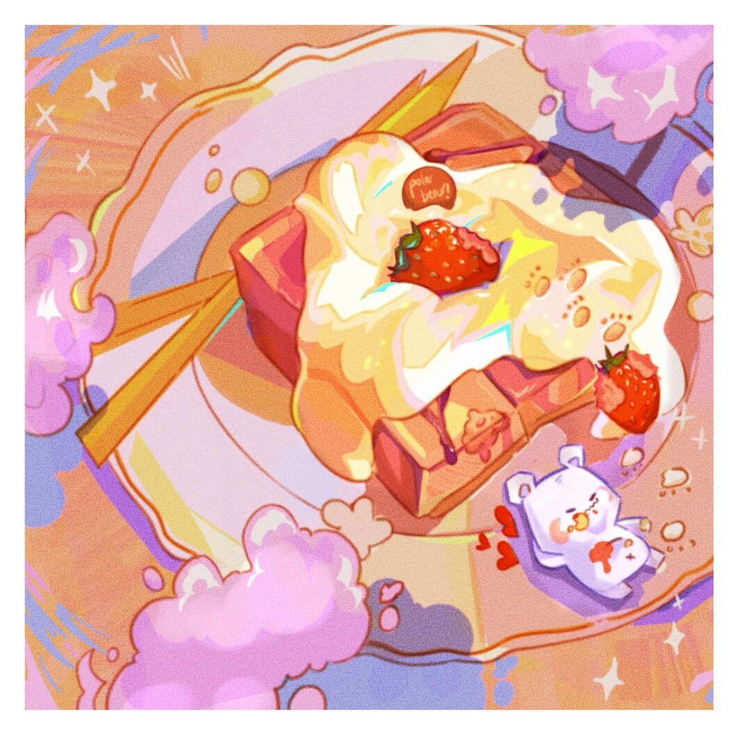 ArtStation - Food painting series