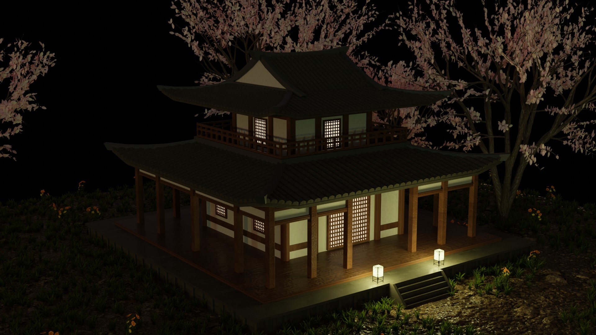 ArtStation - Japanese house