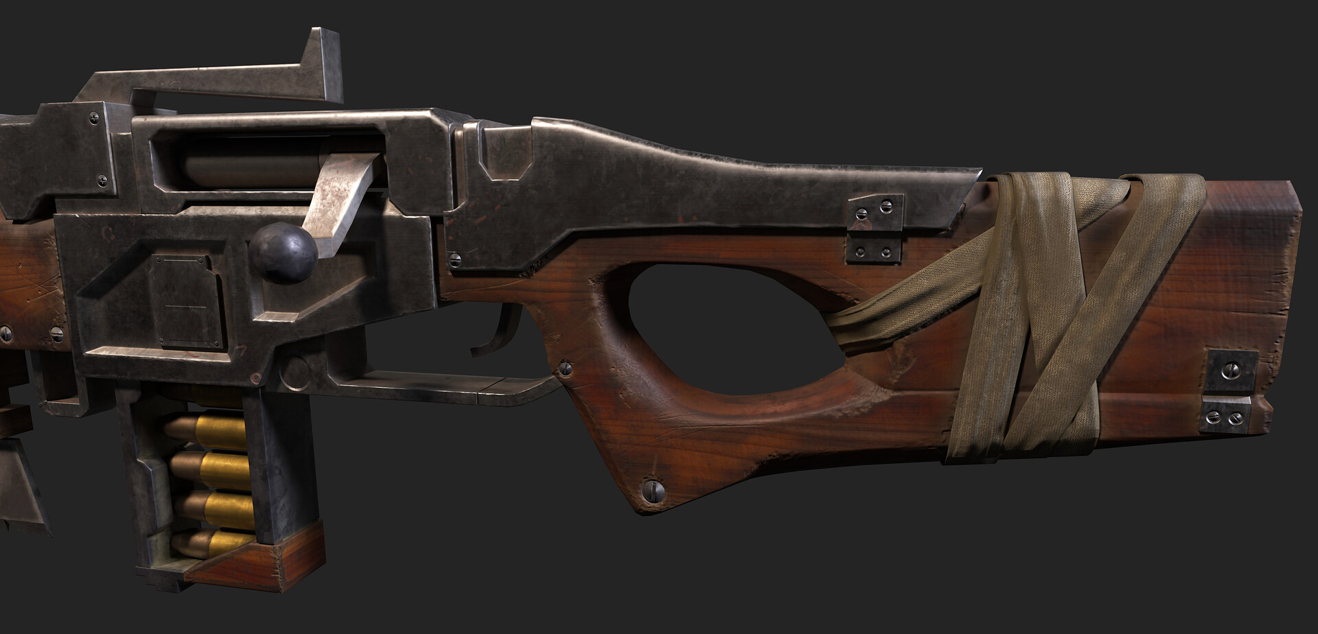 Debojyoti Ghosh - Old Scrap Rifle