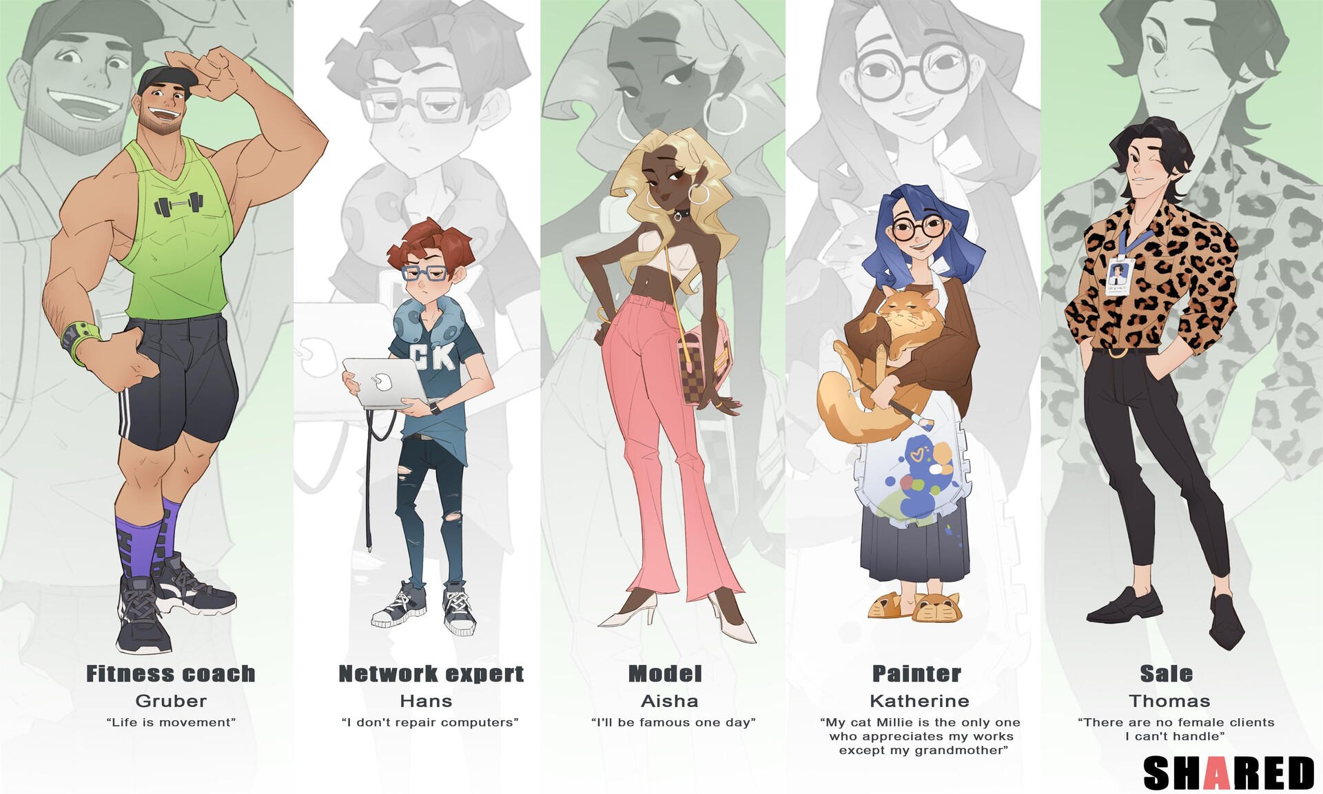 ArtStation - Cartoon practice