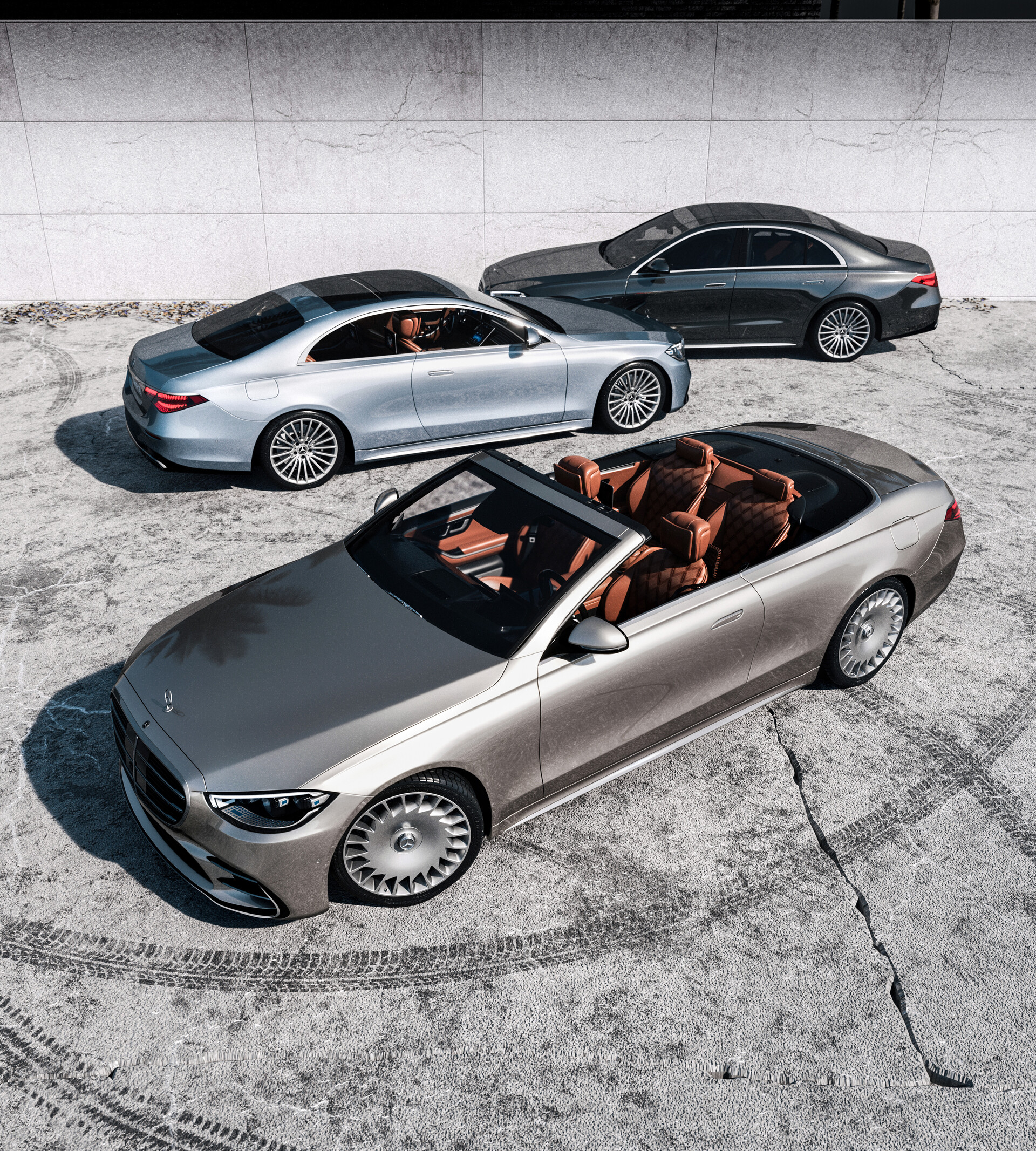 ArtStation - Mercedes-Benz W223 Cabriolet / 3D render