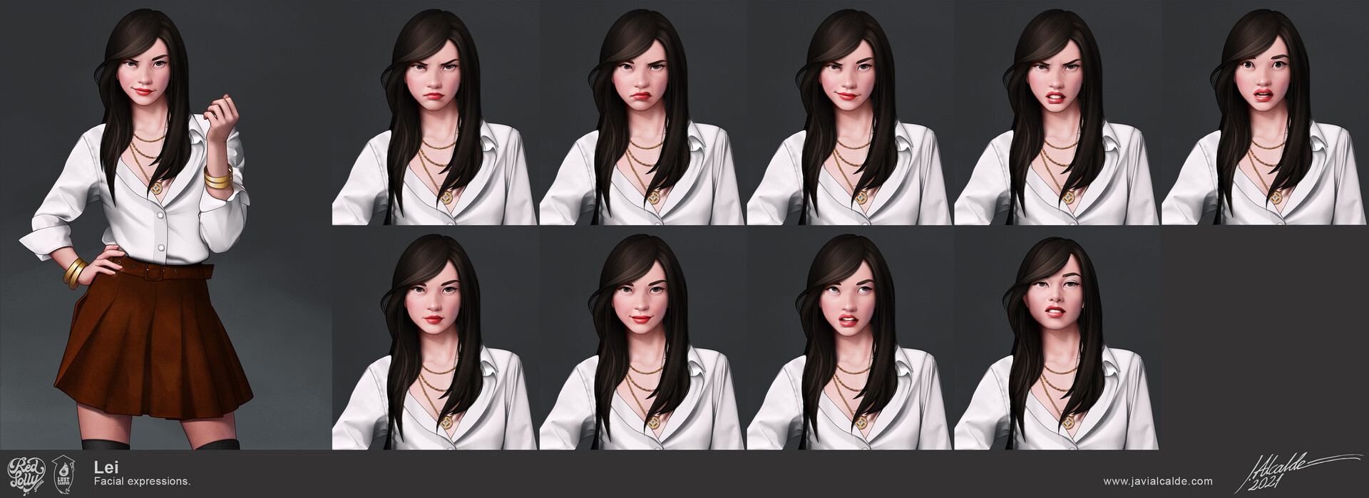 ArtStation - Lust Campus Characters