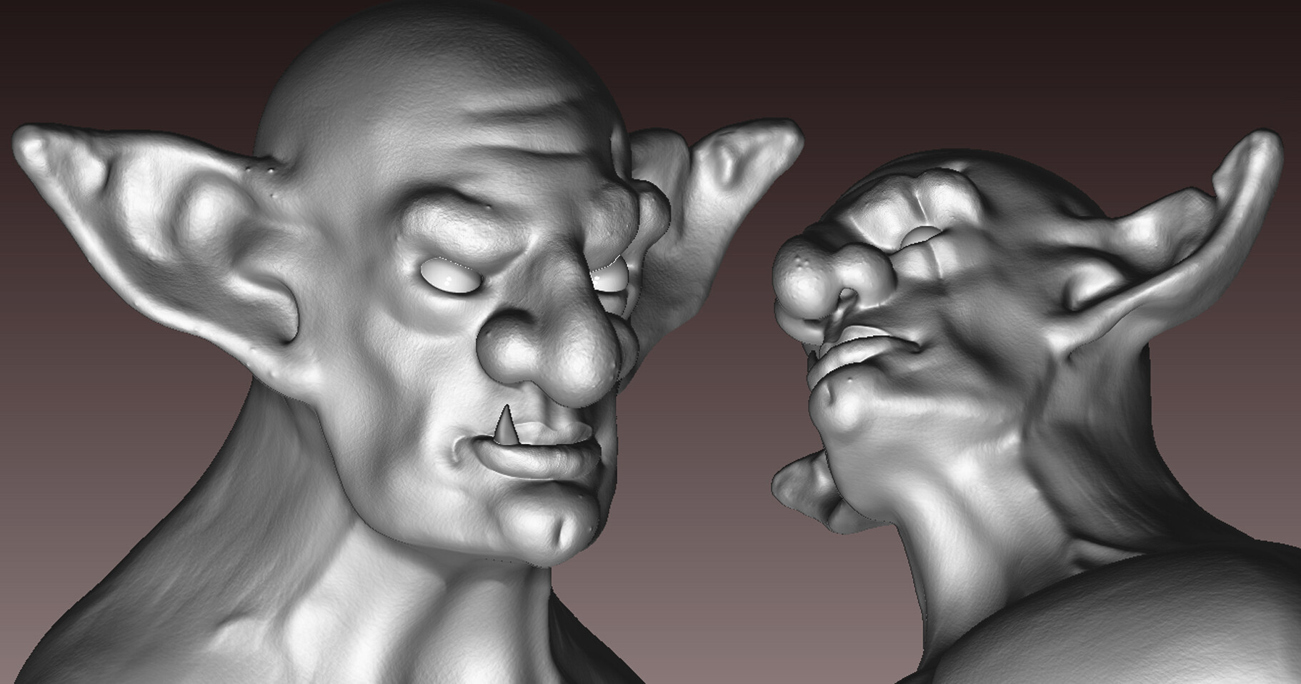 ArtStation - Goblin Concept Art in ZBrush