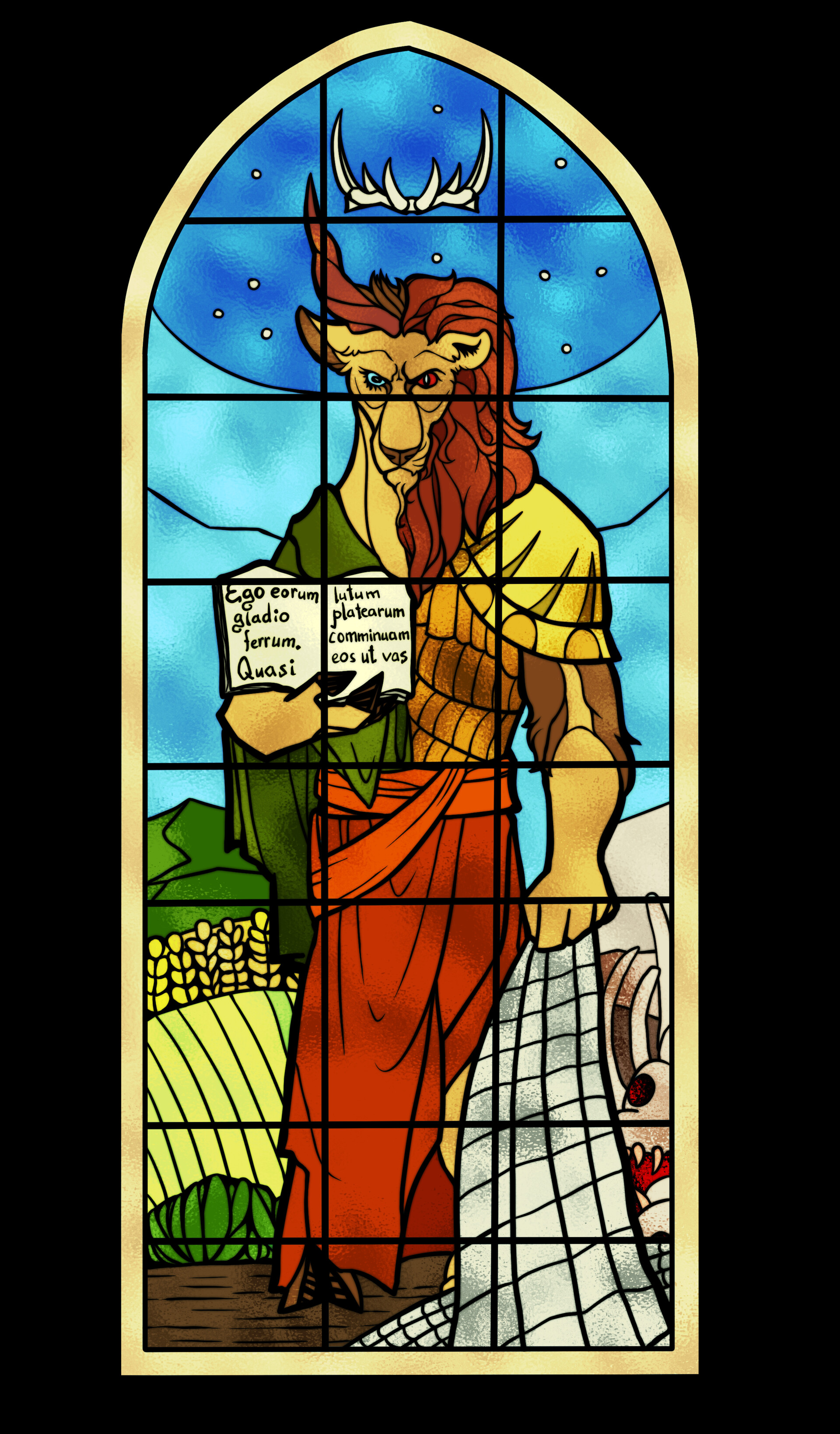 ArtStation - Stained glass