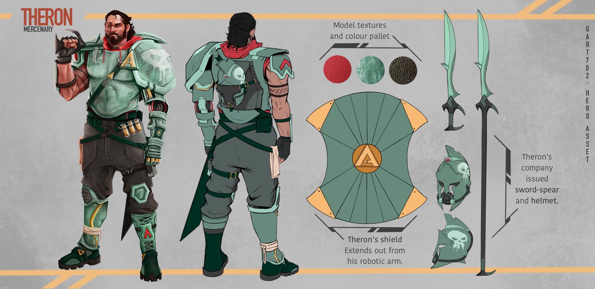 ArtStation - 'Hero Asset' University Project