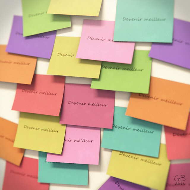 ArtStation - 01/01/2016 New year’s resolution / Résolution de la ...