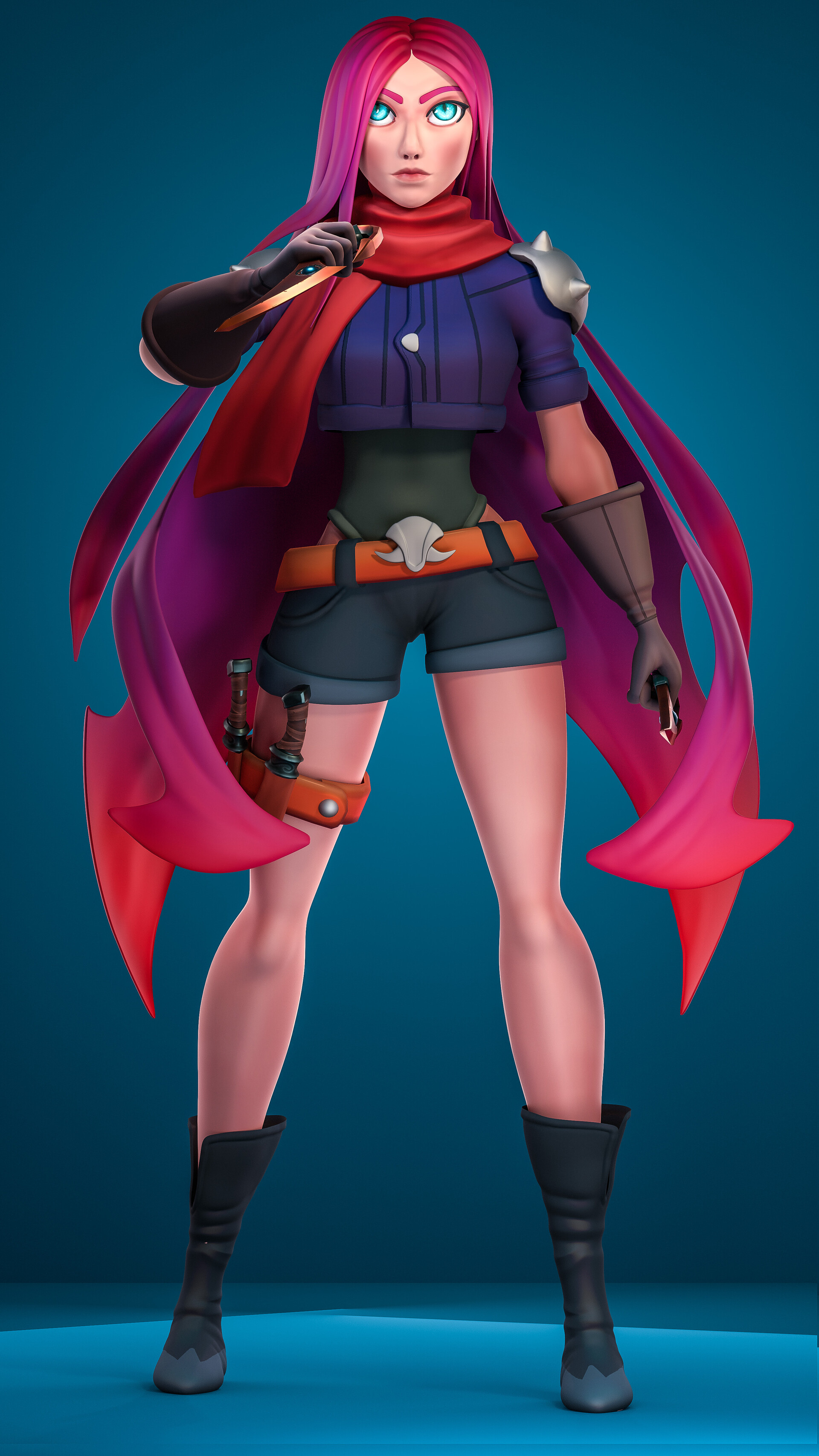 ArtStation - Stylized girl