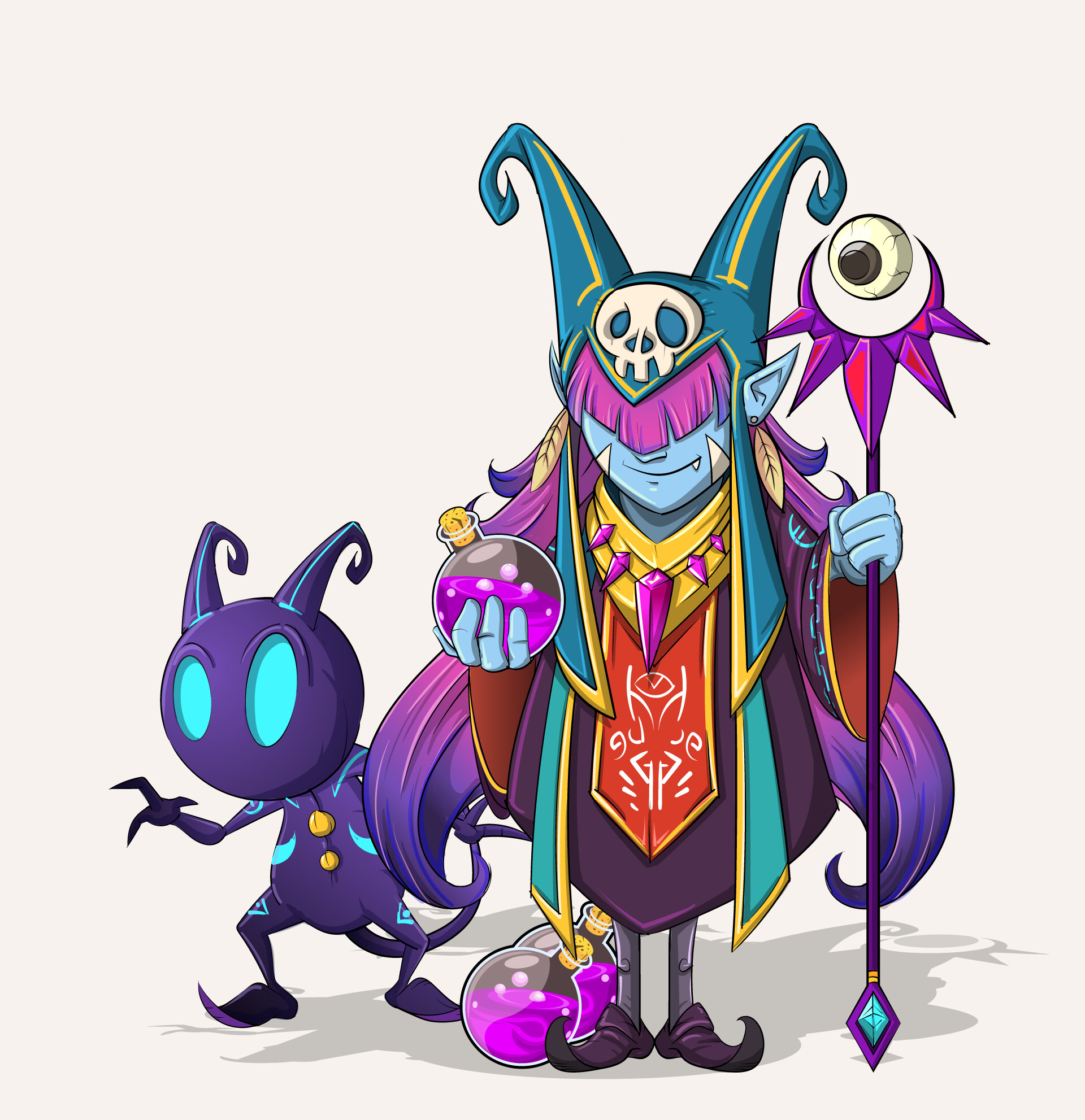 ArtStation - Witch Character Design