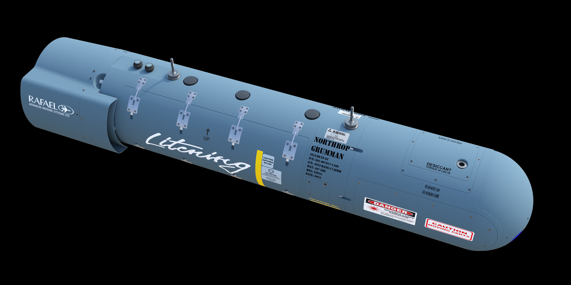 Edgar B - AN/AAQ-28 LITENING targeting and navigation pod