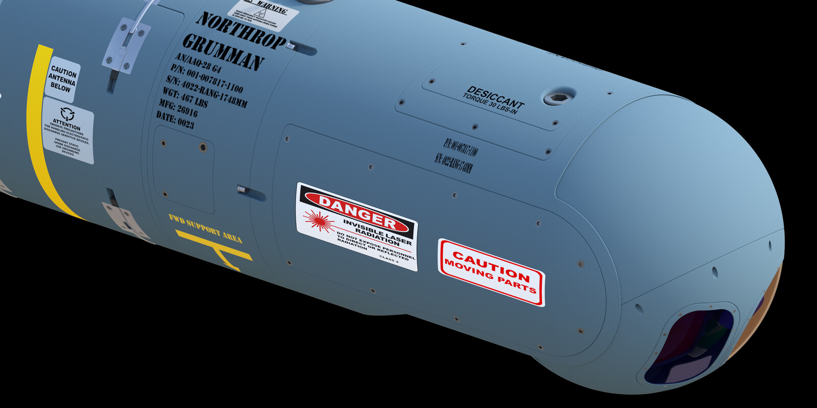 Edgar B - AN/AAQ-28 LITENING targeting and navigation pod