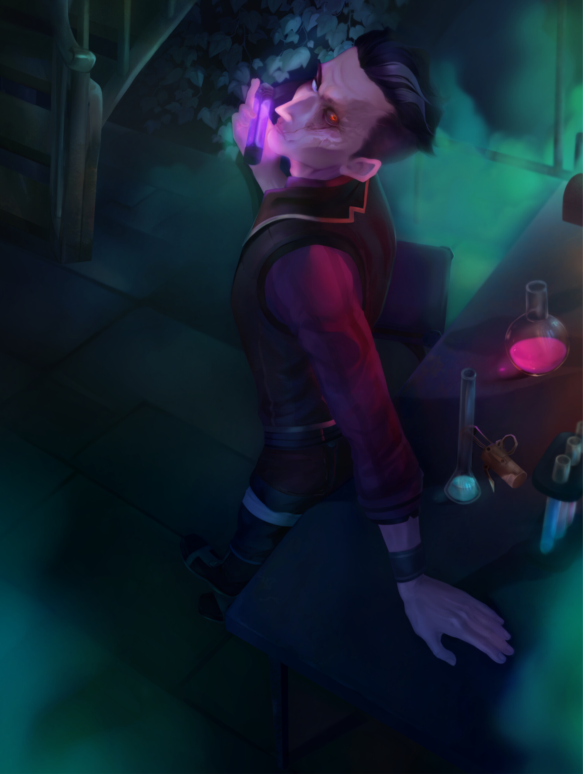 ArtStation - Silco The Eye Of Zaun