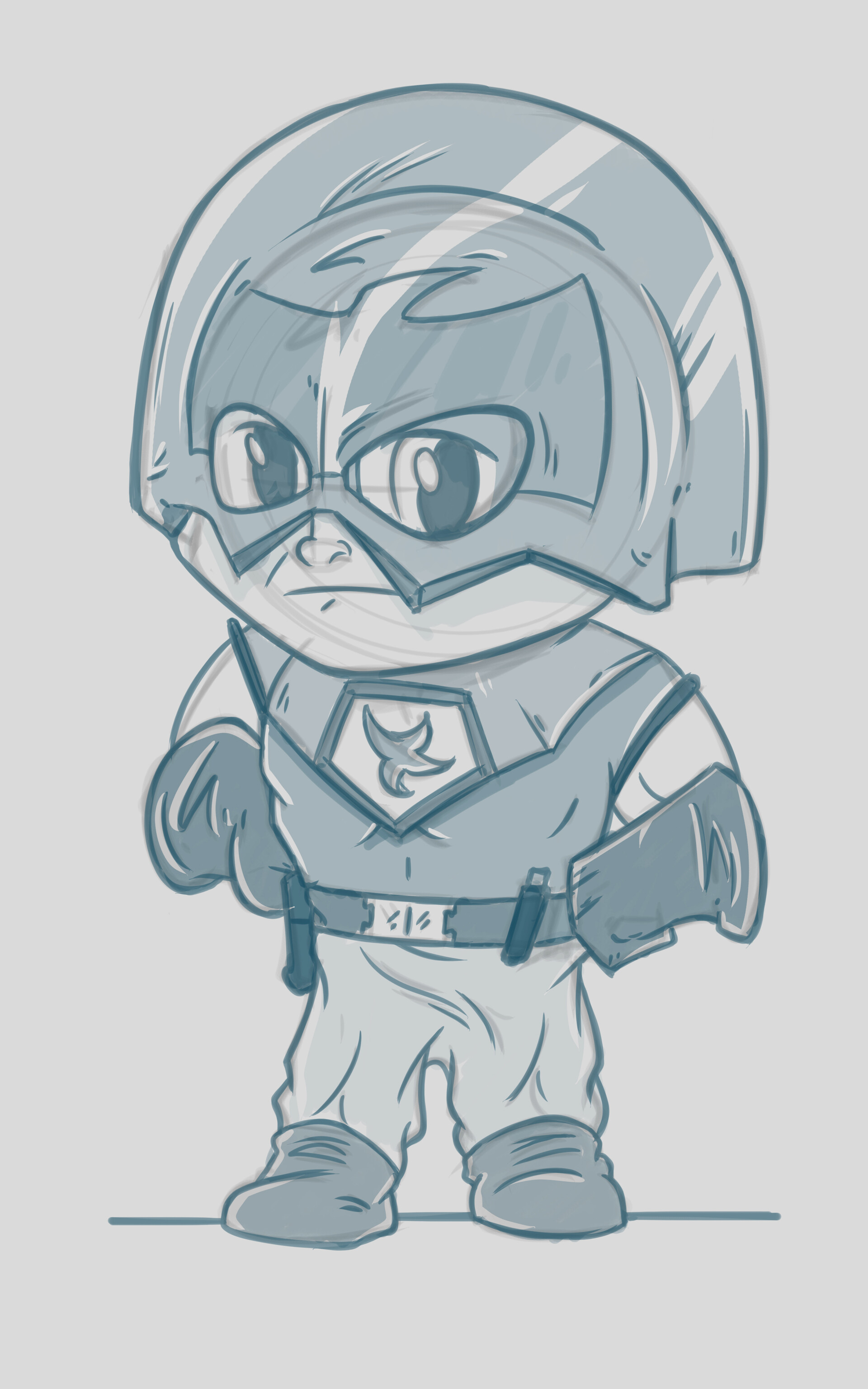 how to draw chibi suicide squad characters