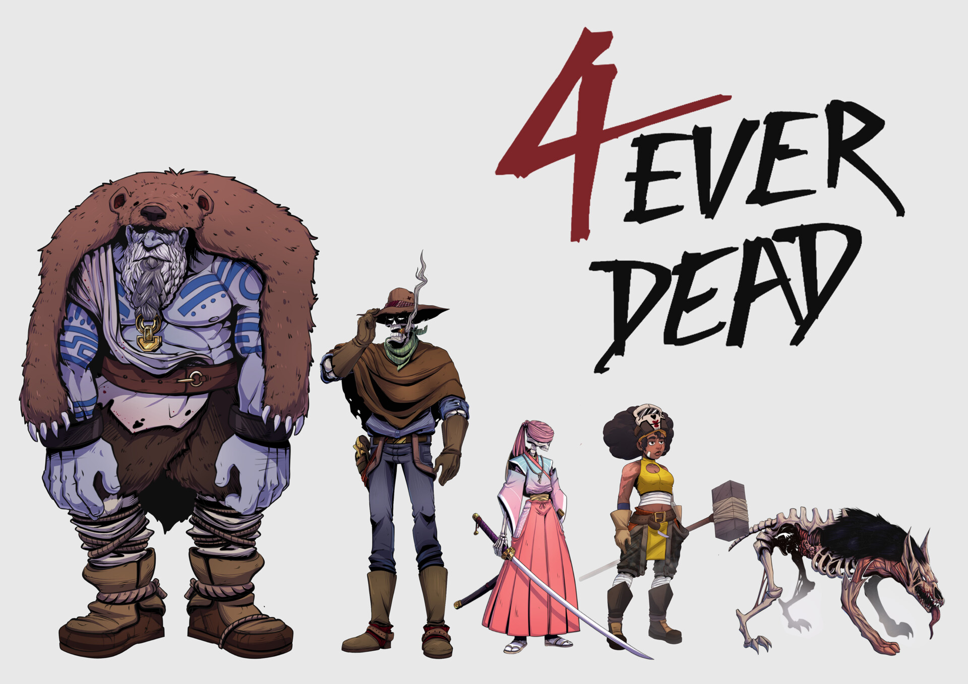 ArtStation - 4EVERDEAD SIZES