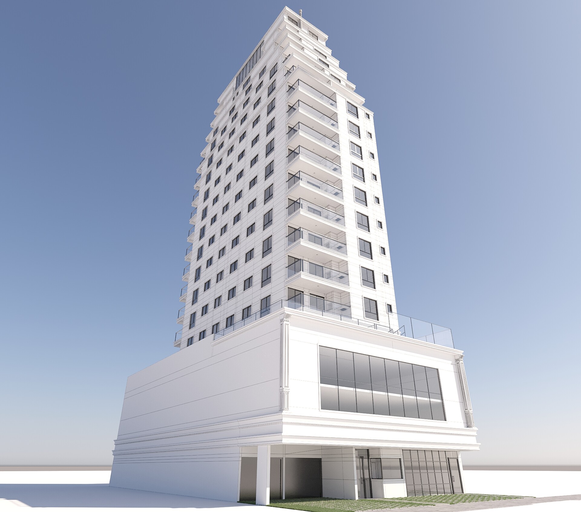 ArtStation - BUILDING MODEL