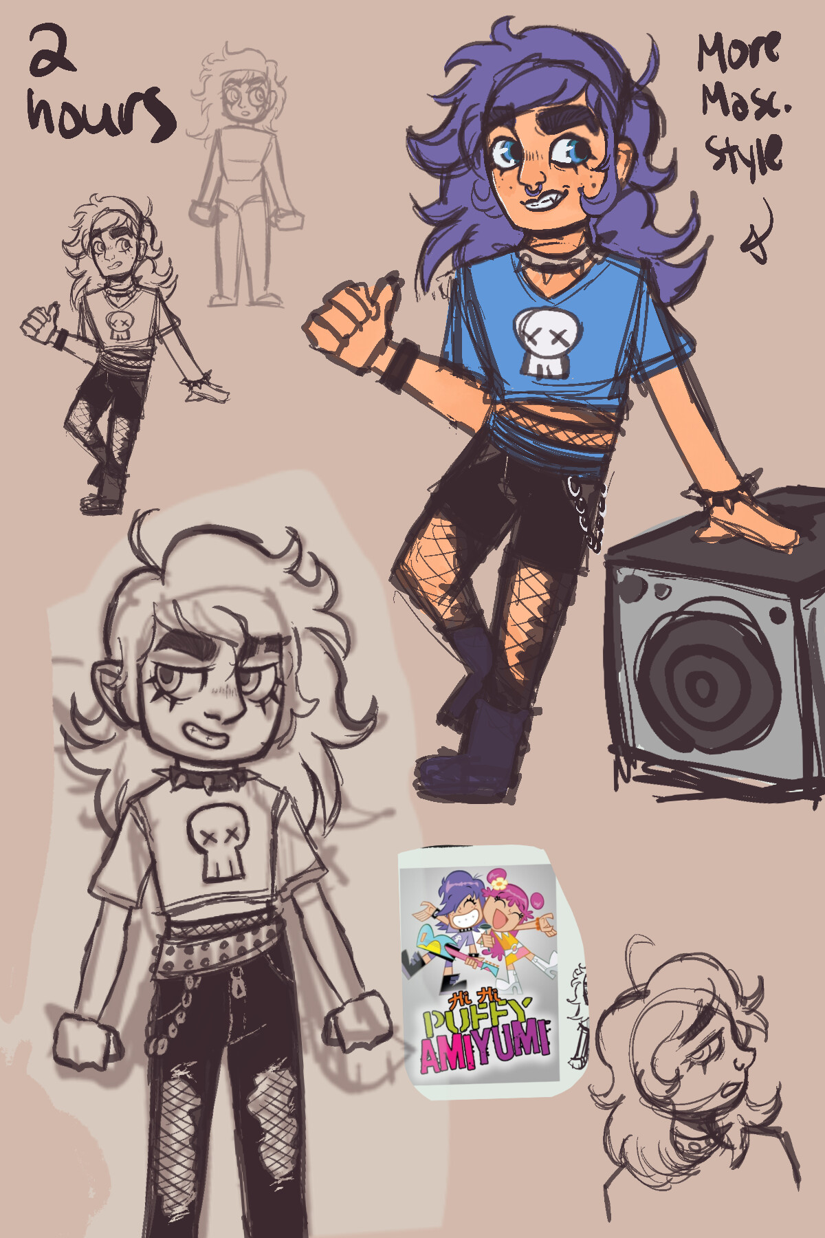 ArtStation - HiHiPuffyAmiYumi Character Redesigns